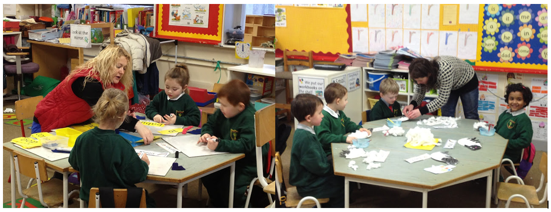 Junior and Senior Infants Blog: Parents Helping in the Classroom