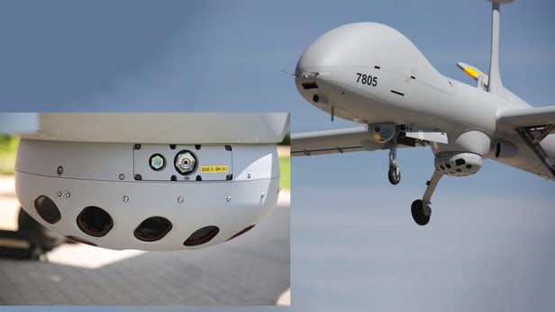 한 번에 10억 픽셀을 담는 정찰 카메라