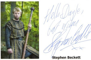 Kiwiautogal's Autographs: Stephen Beckett