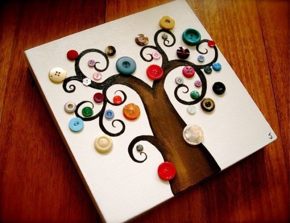 DIY: Button Trees - Round 1 | the ReFab Diaries