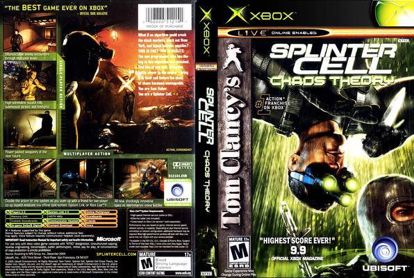 Hit Games: Splinter Cell Chaos Theory:PC Game