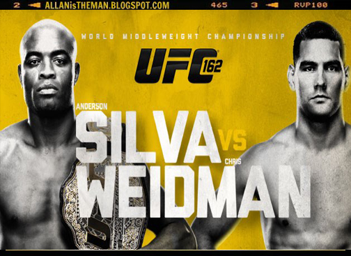 UFC 162: Anderson Silva vs Chris Weidman Full Fight Replay Video ...