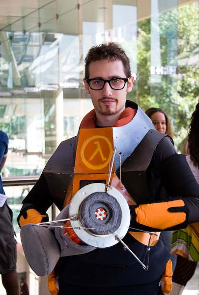 Half-Life Brasil: Cosplay de Gordon Freeman, Alyx Vance e Zumbi