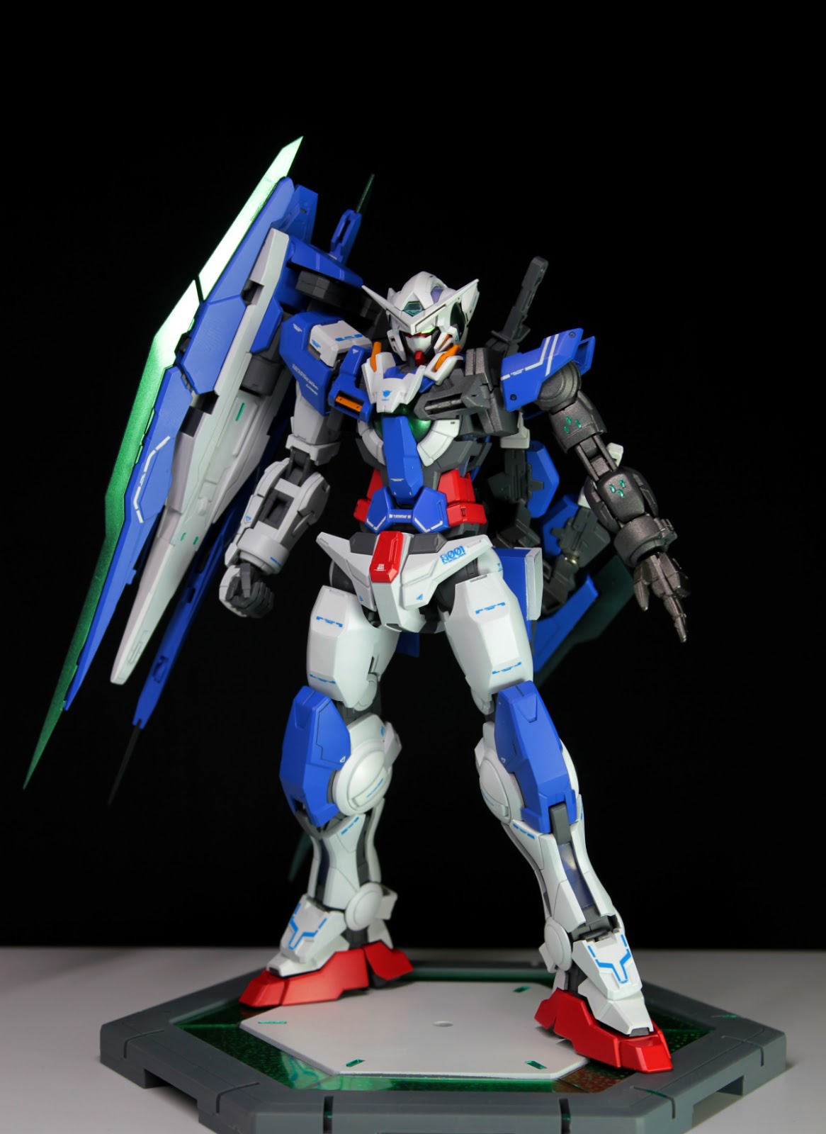 Custom Build: MG 1/100 Gundam Exia "Repair IV"