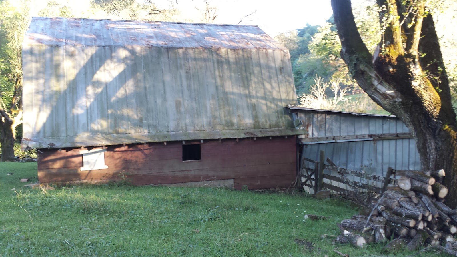 A Couple of Farmers At Maple Lawn Farm: Barn Restoration Project