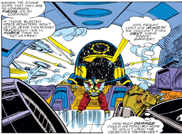 The Peerless Power of Comics!: Alone Against The Celestials!