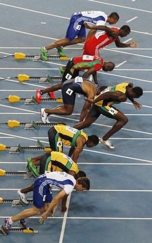 AdrianSprints.com: Looks Like Yohan Blake False Started