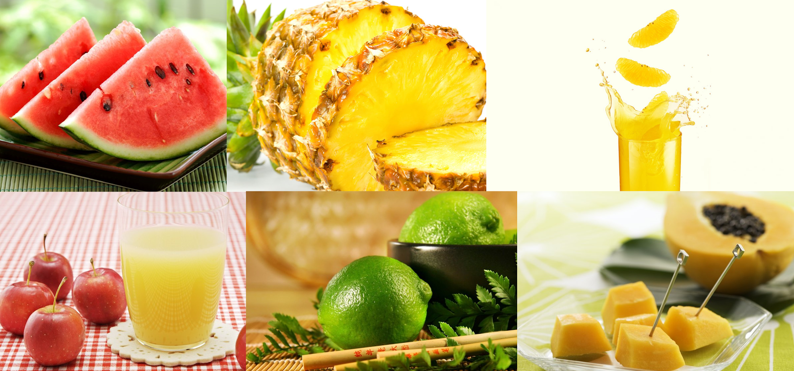 Natural & Bela: Sugestões de combinação de sucos de frutas