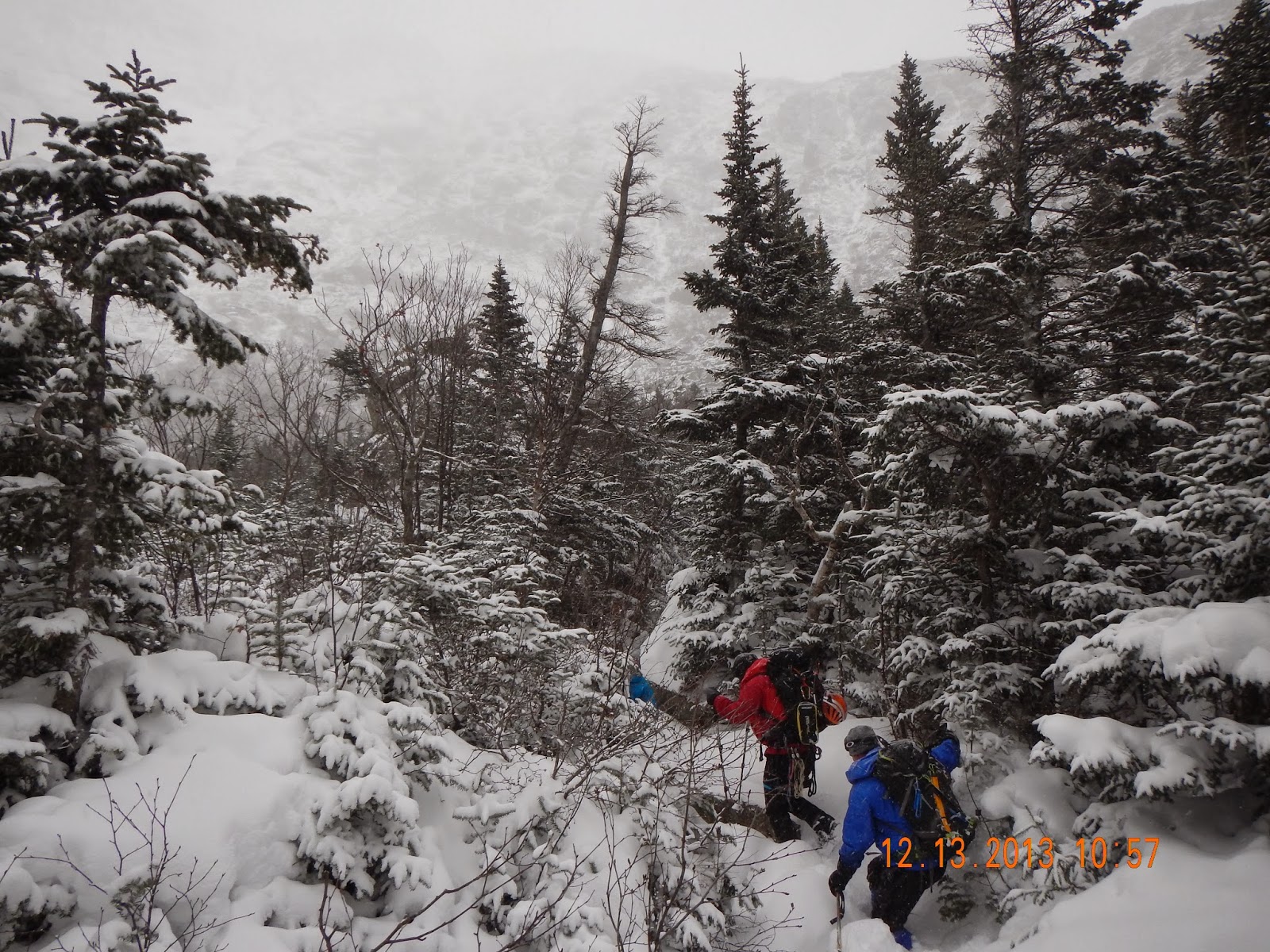 Hitting the Trails: 12/13/2013 Mount Washington Attempt via Huntington ...
