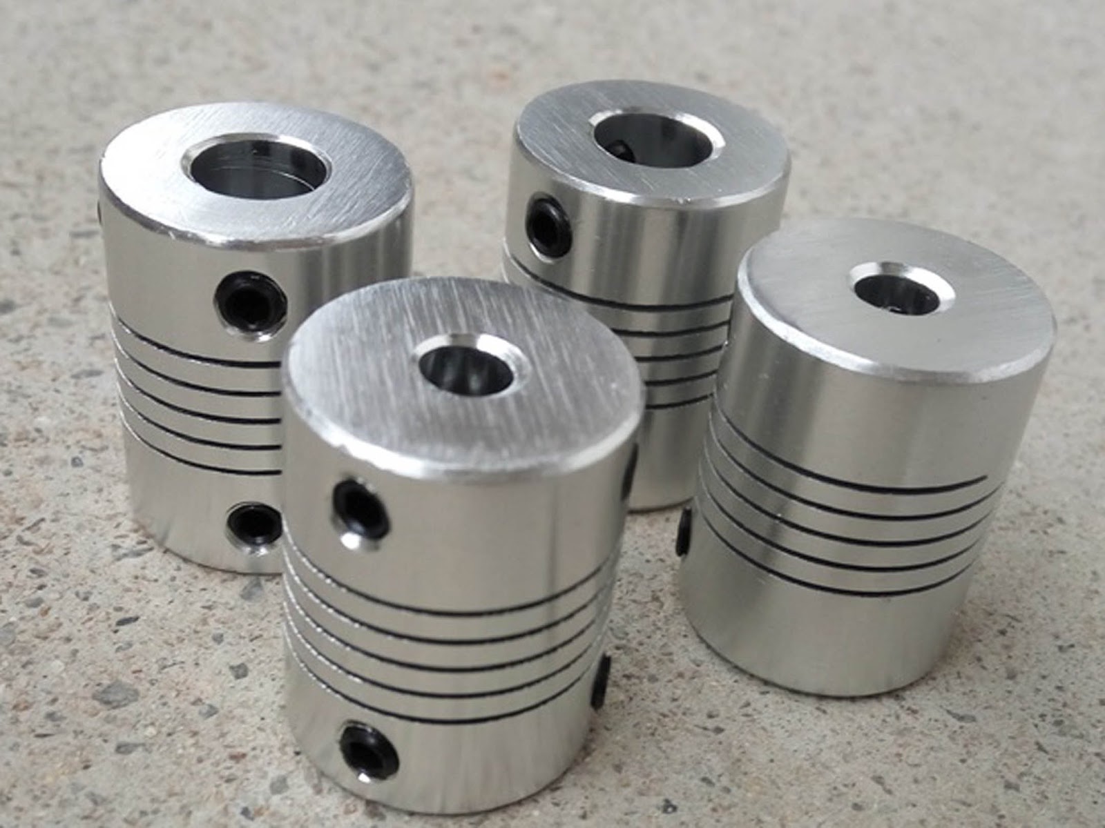 Shaft Coupling 5mm To 8mm Flexible Coupler OD 19x25mm | AgusYulianto2