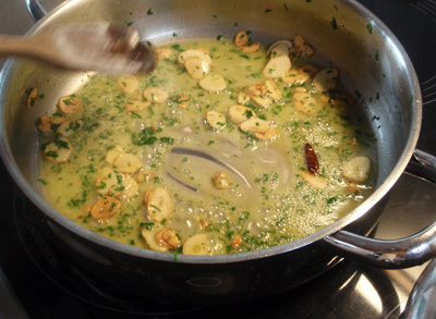 Jargo en salsa verde