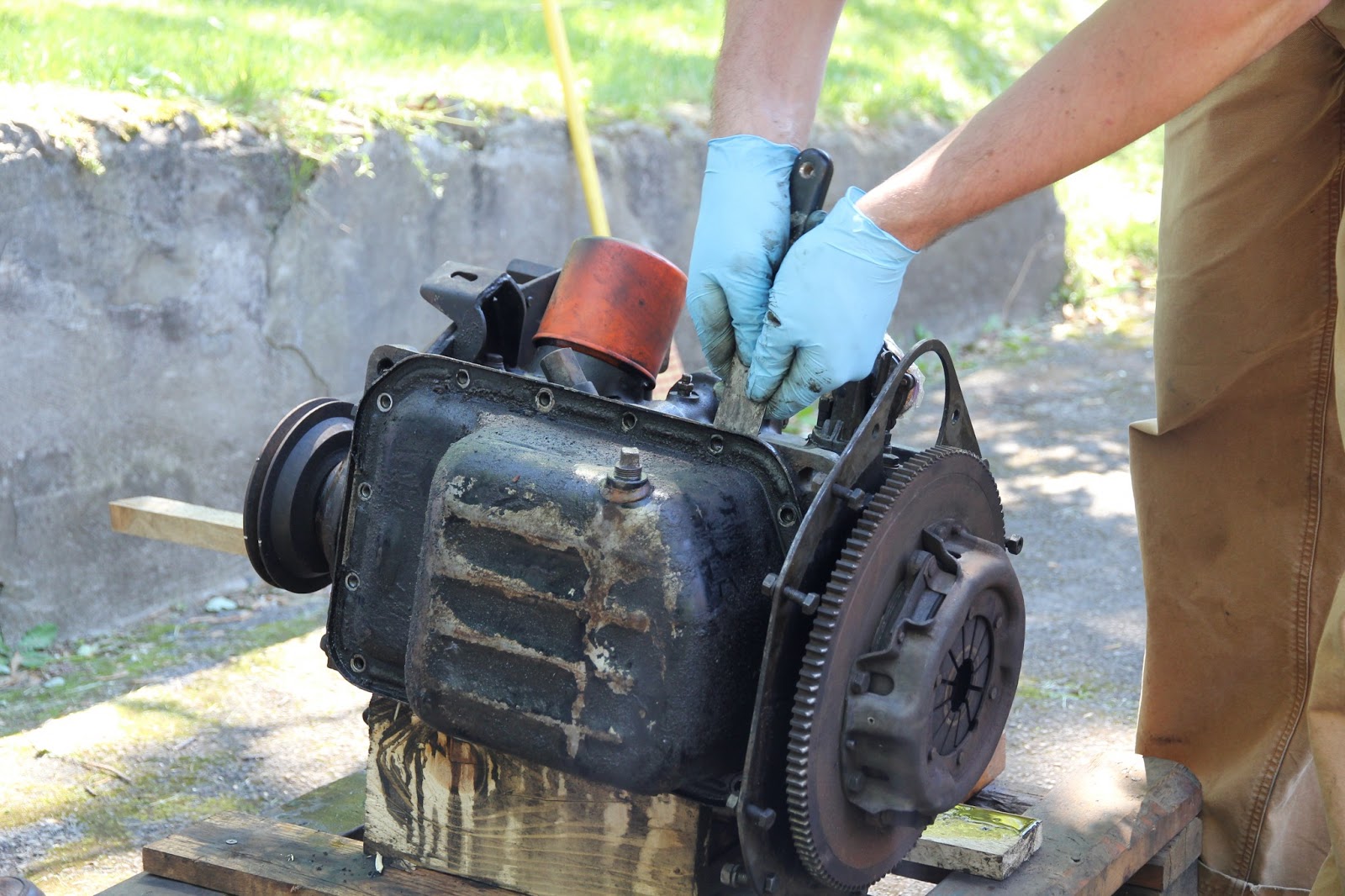 Adventures in Restoring a 1968 Triumph Spitfire: Part 6: Oil Pan ...