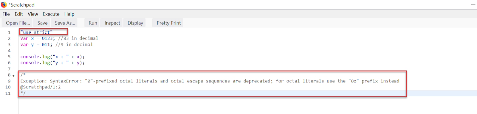 Programming For Beginners How To Represent Octal Numbers In Javascript 6638