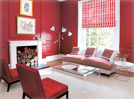 Delorme Designs: RED, RED EVERYWHERE!
