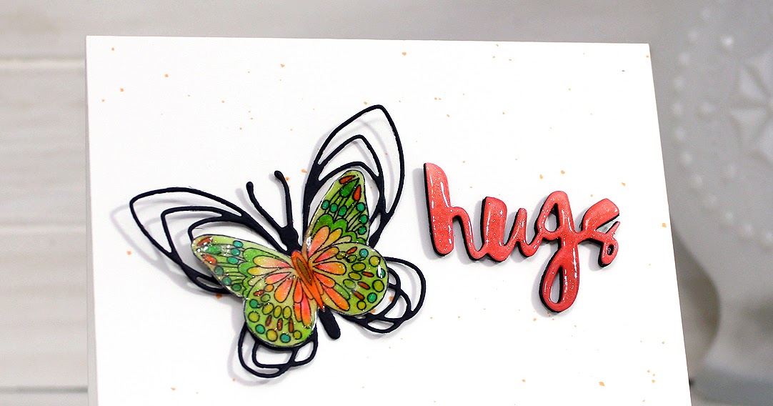 Frankie Helps Craft: Butterfly Hugs