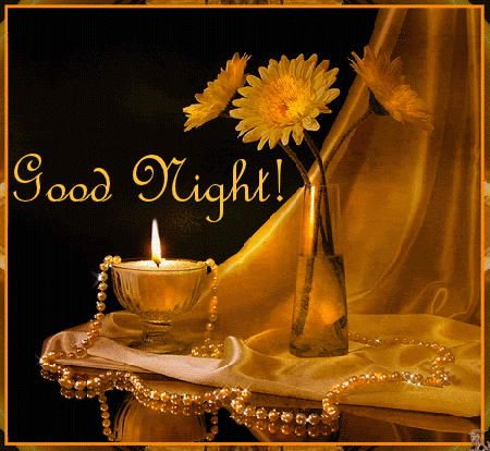 Candle good night wishes in your friends,family members and loved ones ...