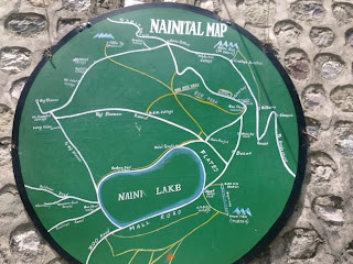 Nainital Road Trip: Day 2 - nainital tourist map