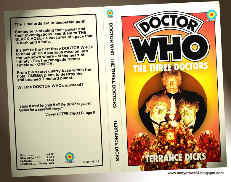 Andydrewz's Pages: Doctor Who and the Return of the Target Book Covers ...