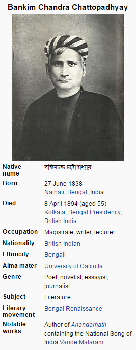 Bankim Chandra Chattopadhyay - SDC