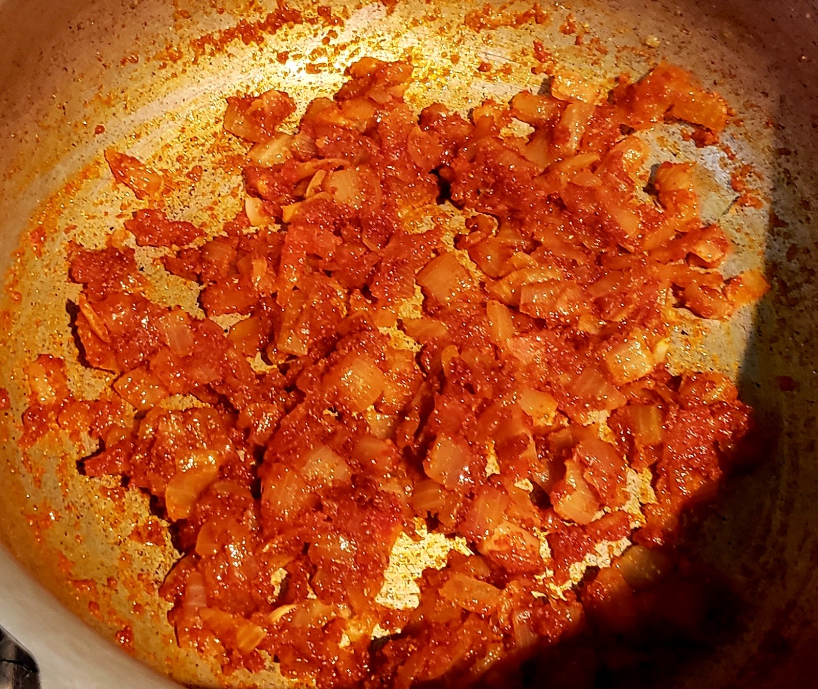 Chamagadda Mutton Pulusu/Taro Root Goat Curry