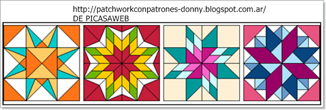 PATCHWORK= SOLO PATRONES = TODO GRATIS: LINDAS TECNICAS PARA REALIZAR PATCHWORK