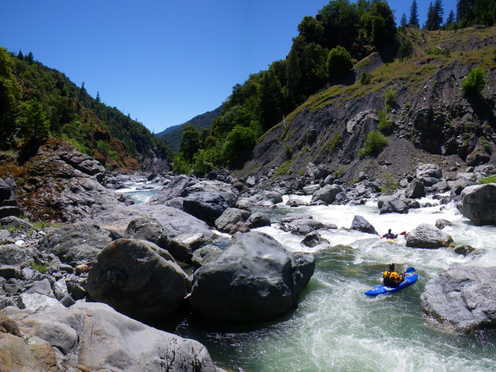 North Coast Paddling: Upper Middle Fork Eel River: Day Two