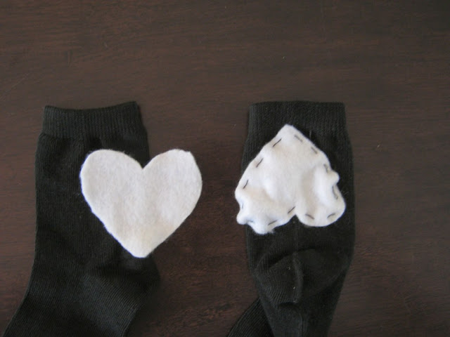 petitgraphie: DIY:: Corazones y calcetines -- Hearts and socks