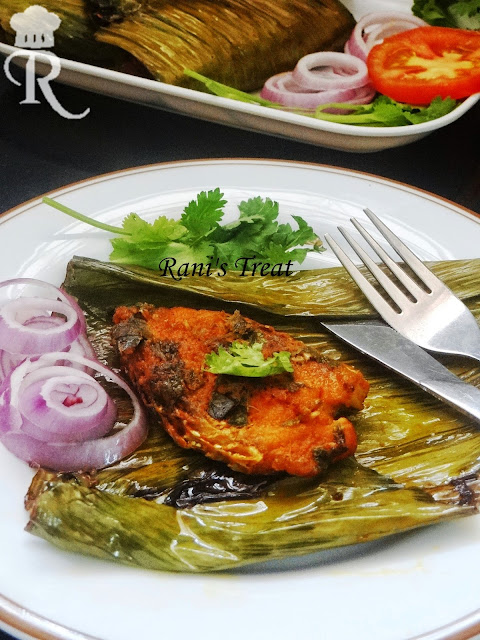 Rani's Treat: Steamed Fish in Banana Leaf | Meen Pollichathu | Fish Fry ...
