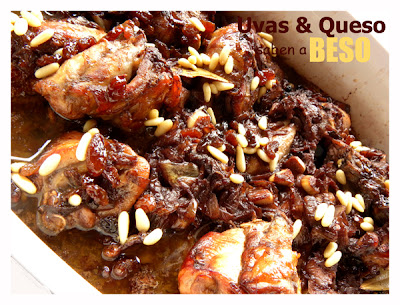 Uvas y queso | Cocina casera de estilo mediterráneo: Conejo agridulce