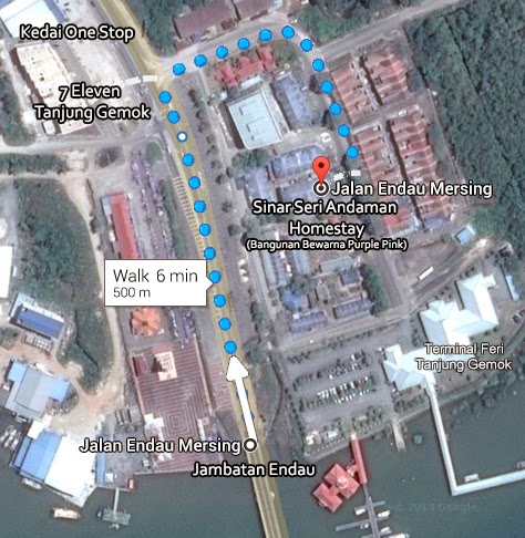 Homestay Tanjung Gemok, Endau Rompin, Pahang: May 2014