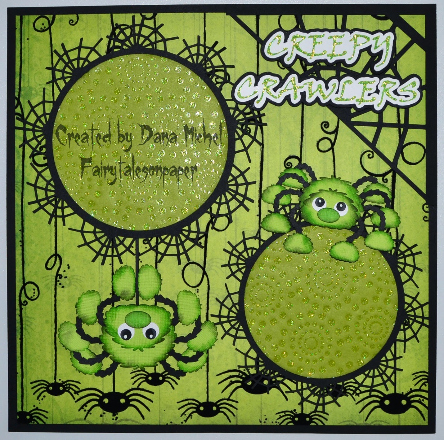 Fairy Tales on Paper: Design Team Monday - Creepy Crawlers