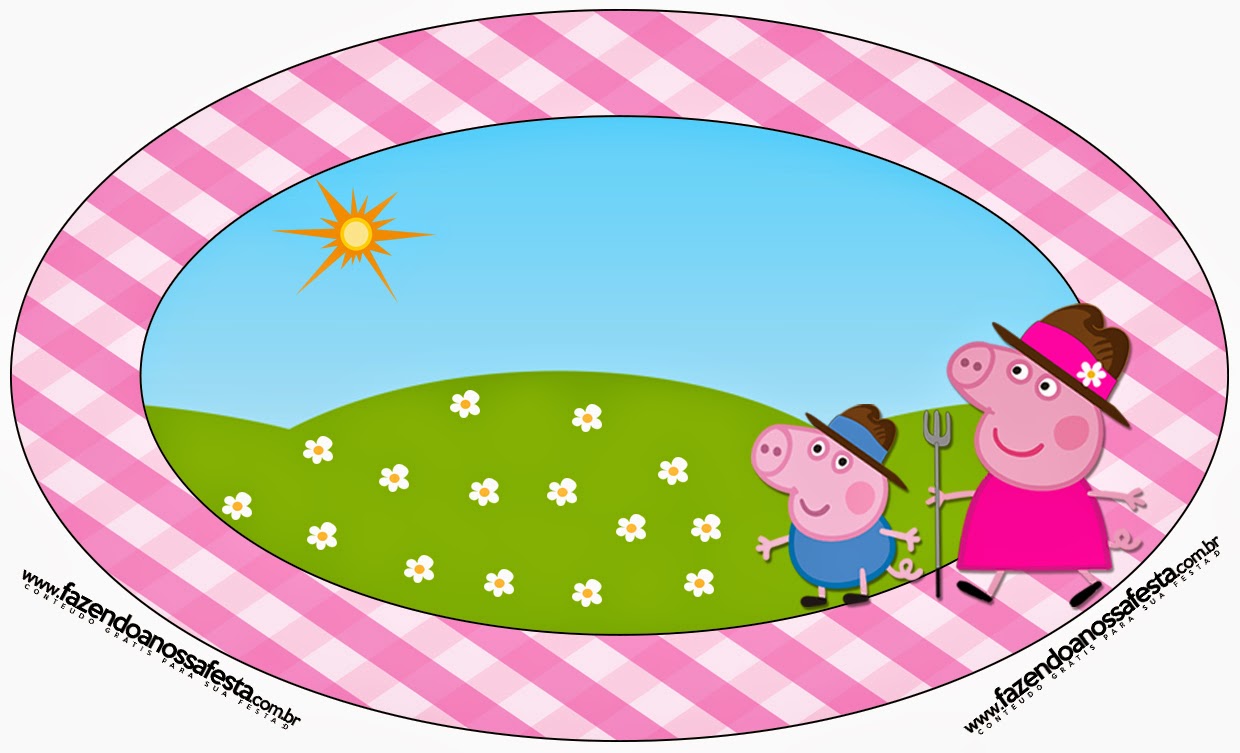 Peppa Pig at the Farm: Free Printable Candy Bar Labels. - Oh My Fiesta ...