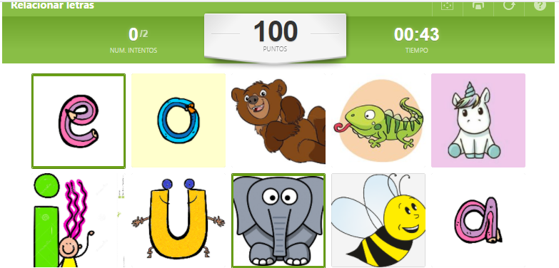 Lectura Kids con el método Doman: Sonido inicial de las vocales