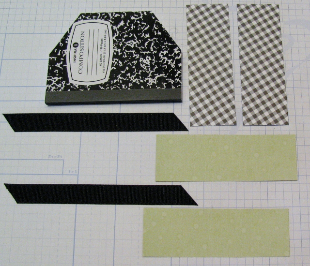 Scrappin' Becky B.: Re-Post! Altered Mini Composition Book "Purse" Tutorial