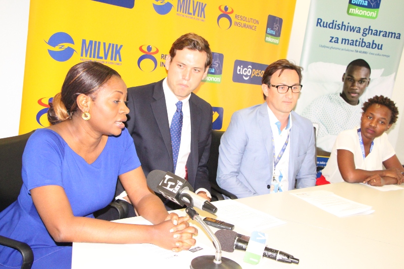 NASMAMAFOTO: *KAMPUNI YA SIMU YA TIGO, MILVIK KUSHIRIKIANA KUTOA BIMA ...