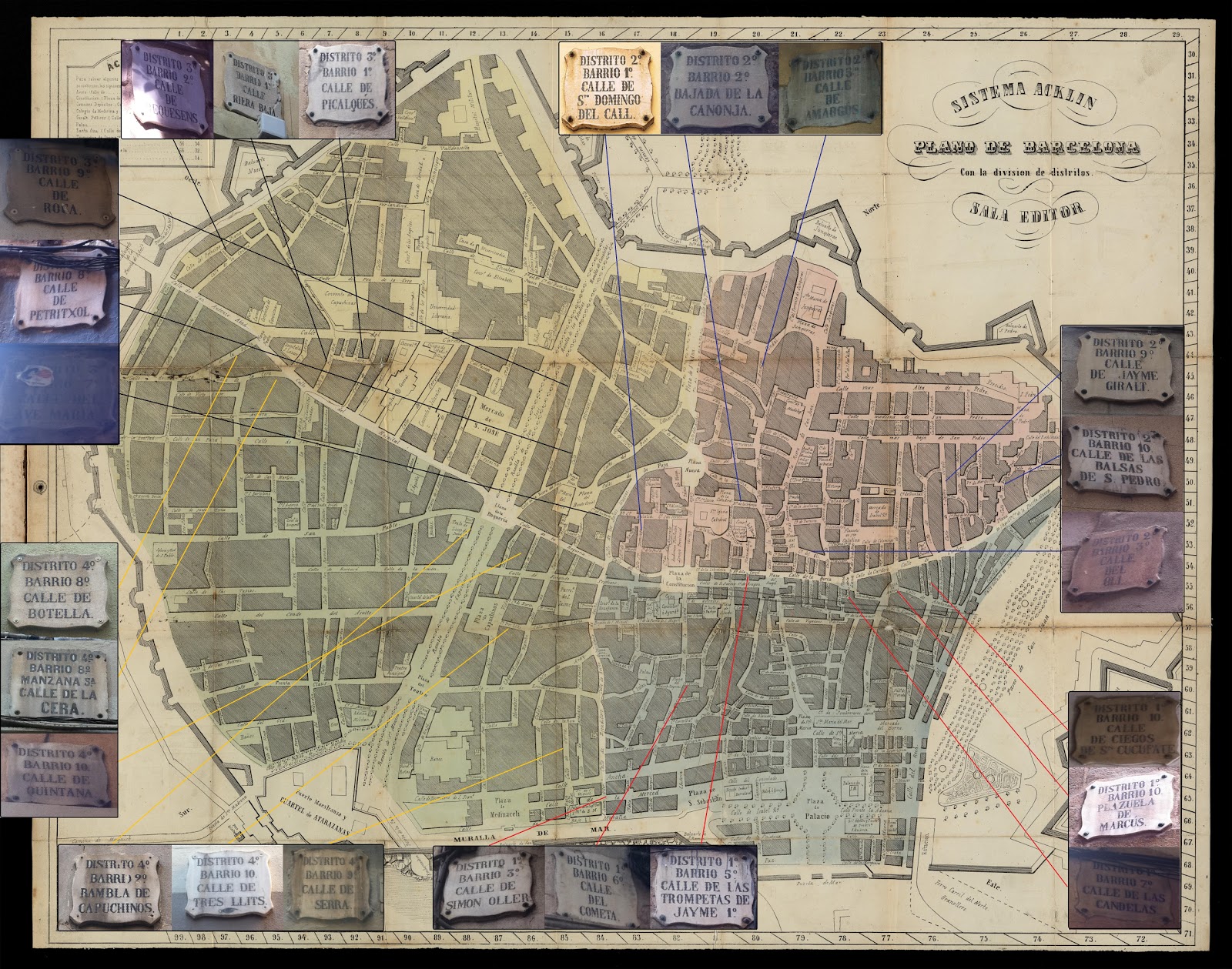 Mundo Barcino: Las calles de Barcelona del S. XIX