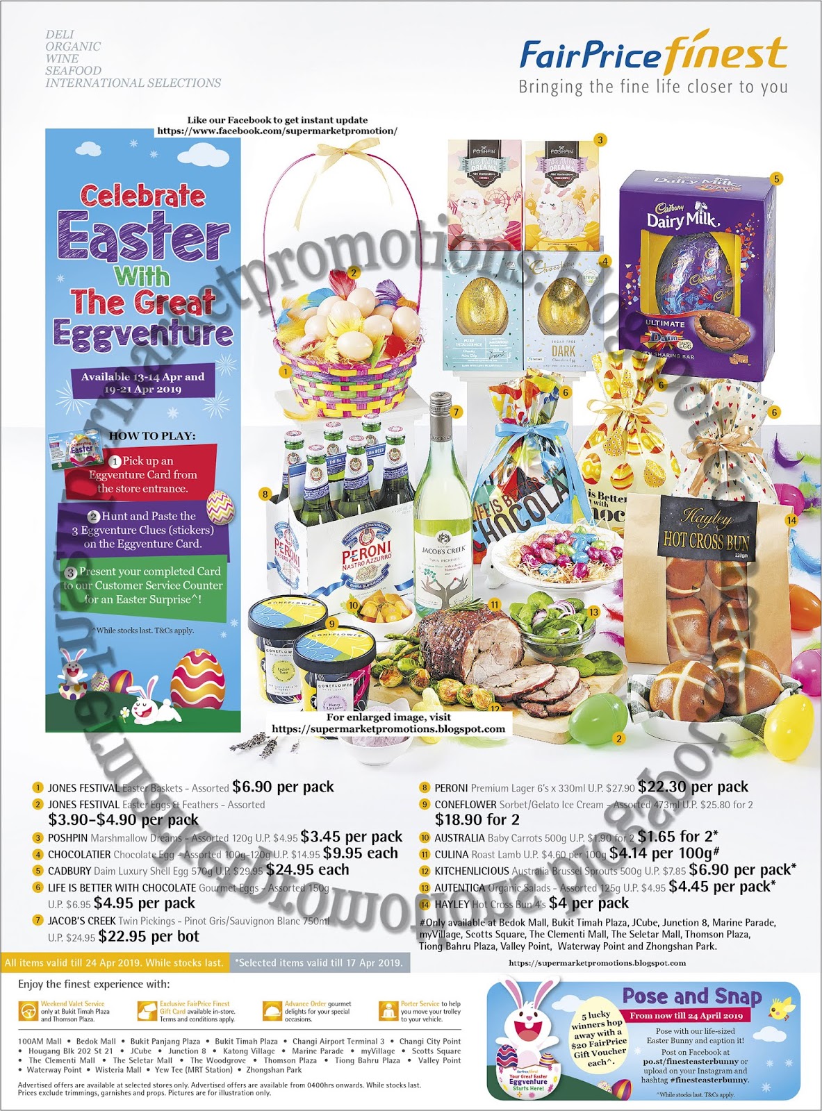 NTUC FairPrice Finest Easter Promotion 11 - 24 April 2019 ~ Supermarket ...