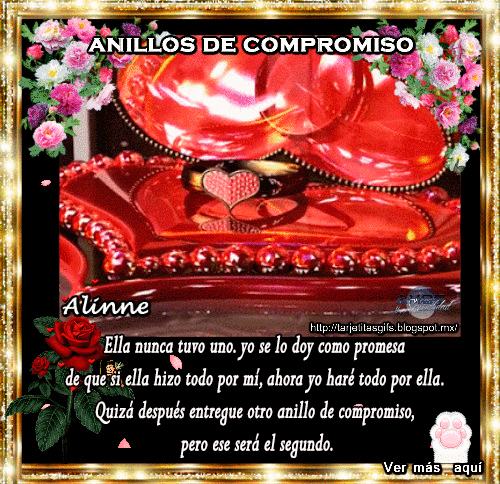 Tarjetitas en Gifs: Anillo de Compromiso