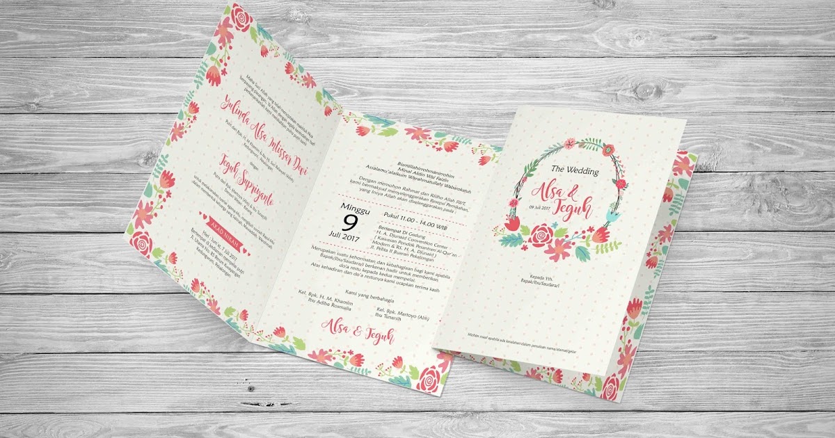 Joe's Printing: Undangan Custom ( Soft cover )