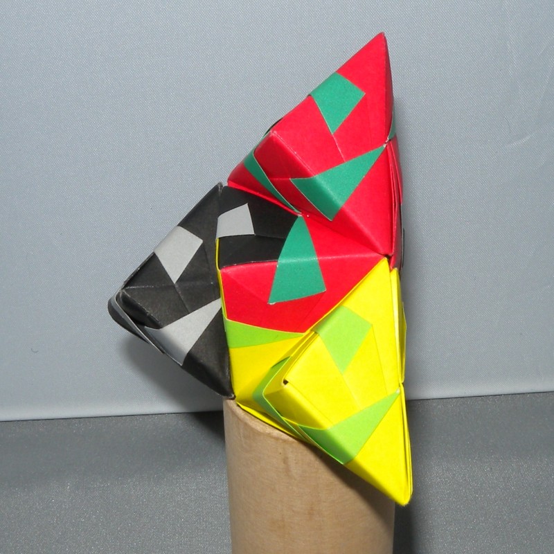 Origami Galway: More Sonobe variations