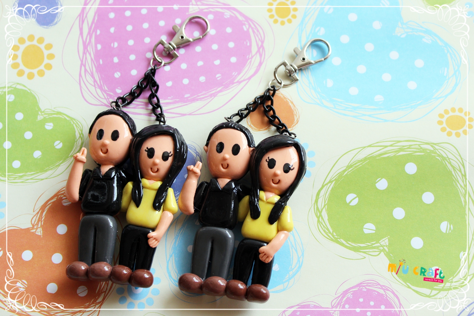 Miu Craft: Esther's Couple Keychains