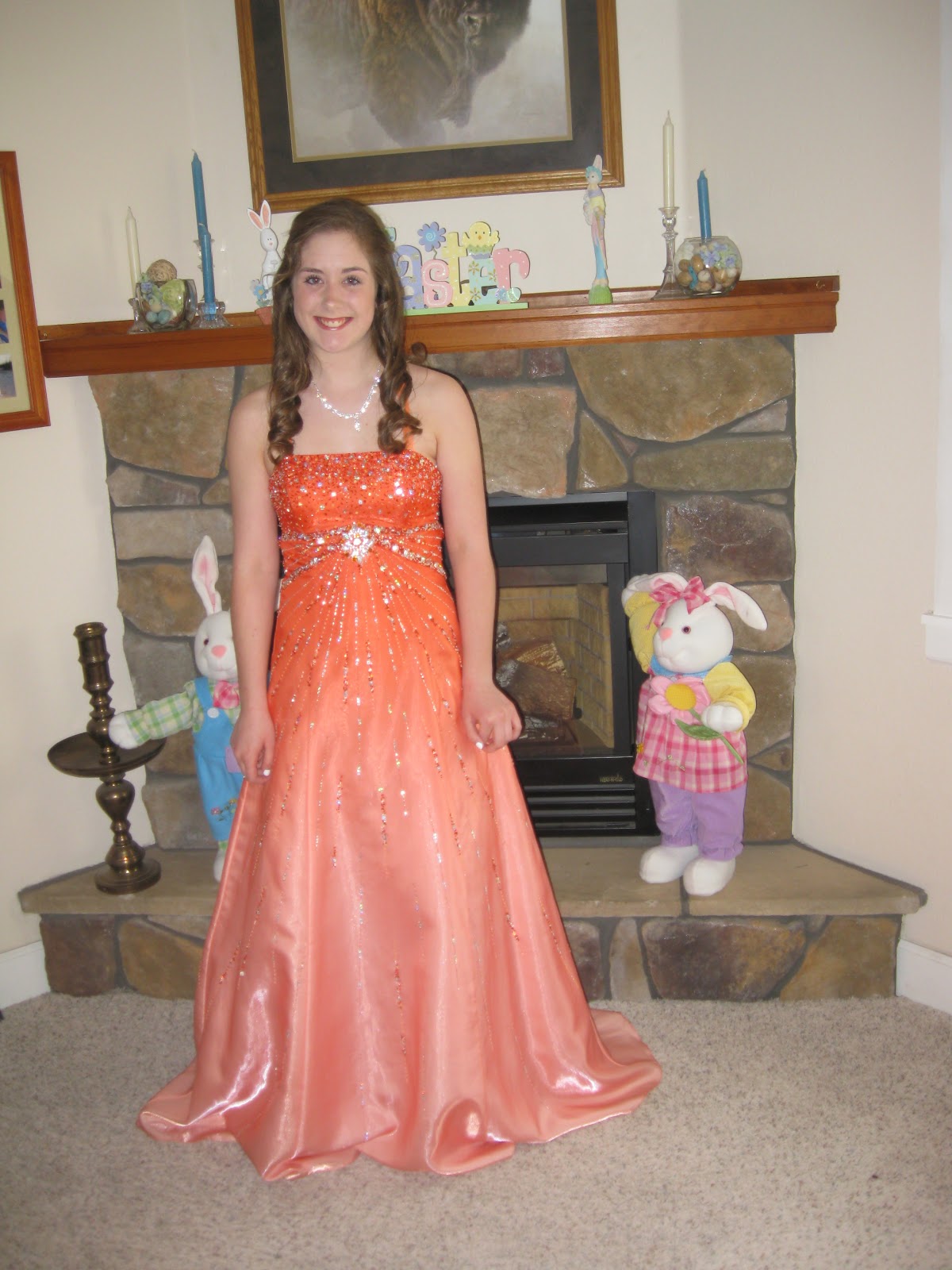 MOORE FAMILY BLOG: Maddie' s first prom!