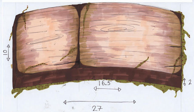unit 79: set design for performance Yerma : Scale Drawings
