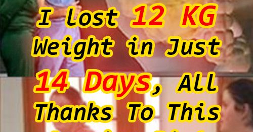 I lost 12 KG Weight in Just 14 Days, All Thanks To This Amazing Diet ...