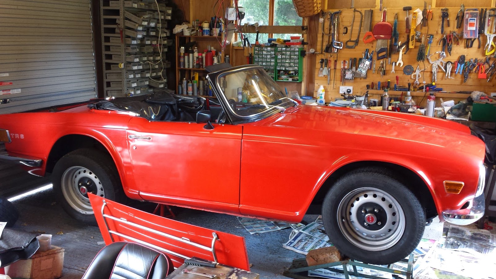 TR6 Chassis replacement and more