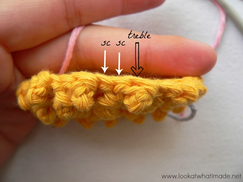 Tina's handicraft : Crocodile Flower Crochet Square Pattern