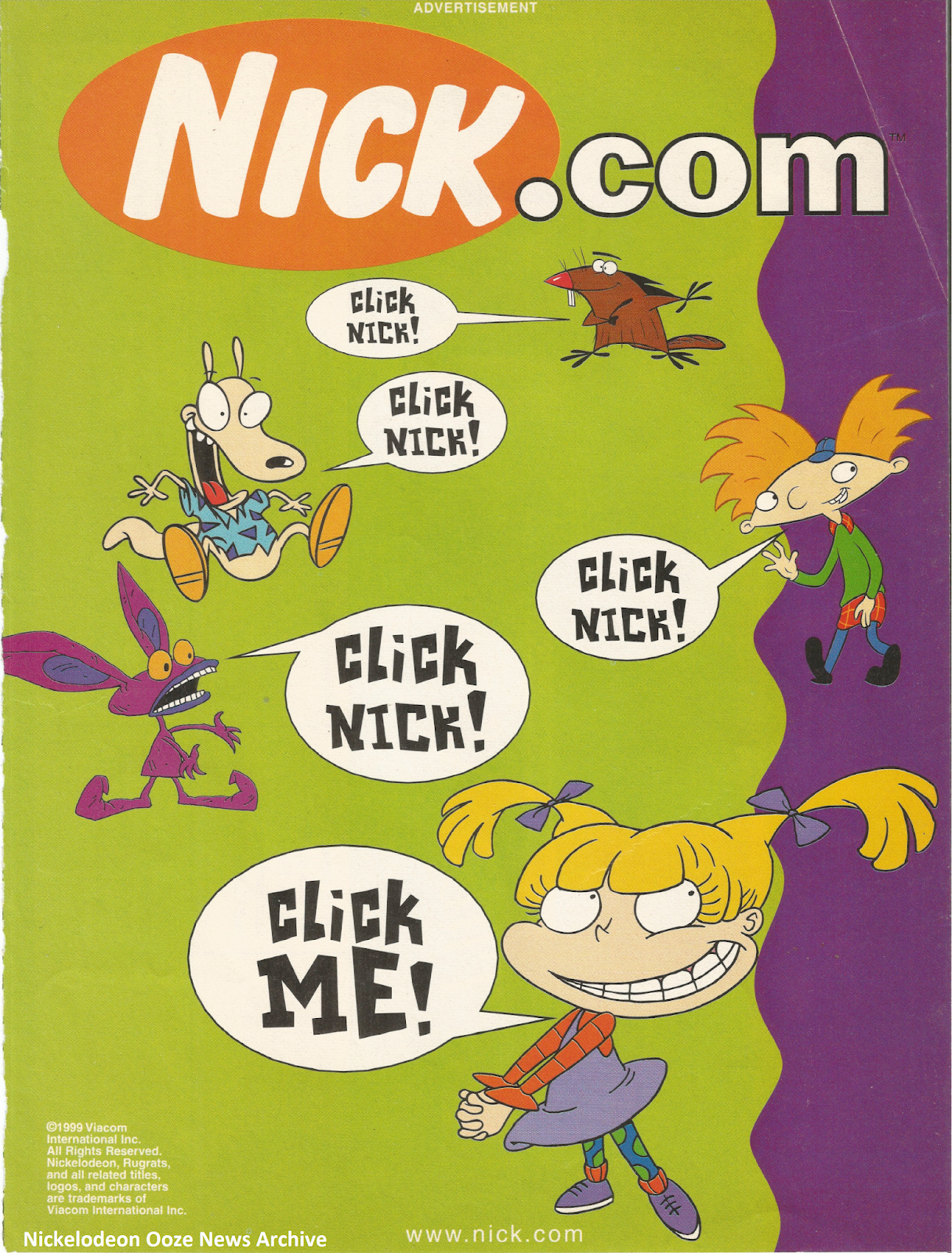 Nickelodeon Ooze News Archive