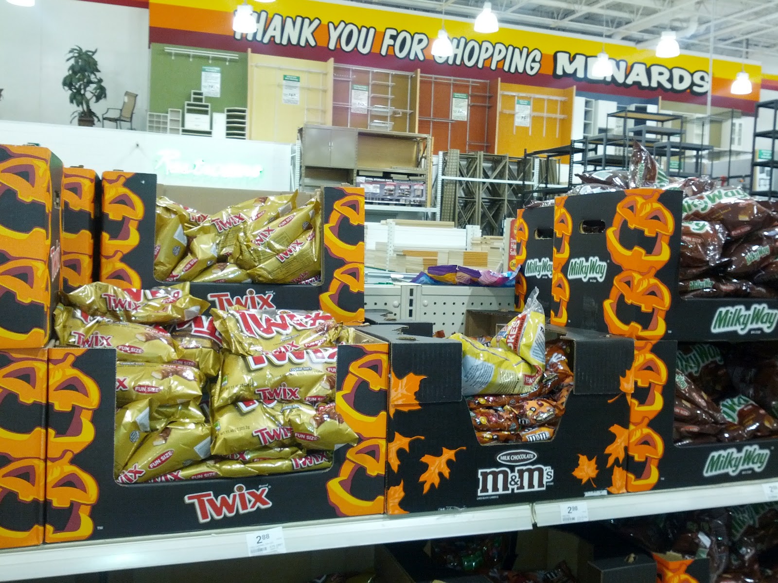 Halloween Already at Menards (Candy, At Least) - 2012