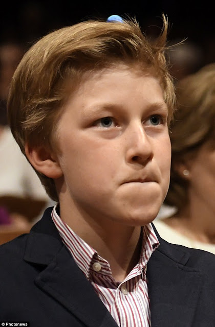 The Royal Children: Belgian RF: Prince Emmanuel at Queen Elizabeth's ...