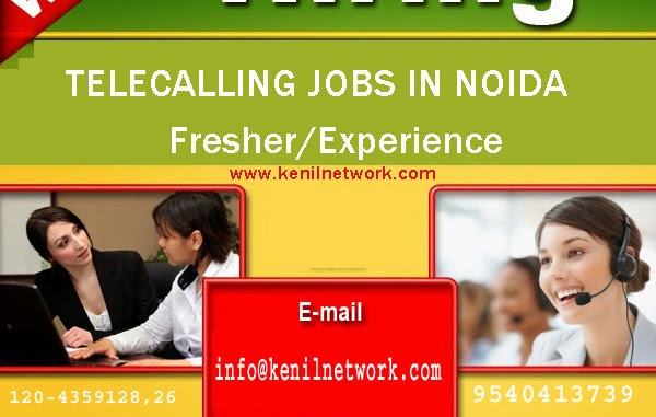 Telecalling job in Noida